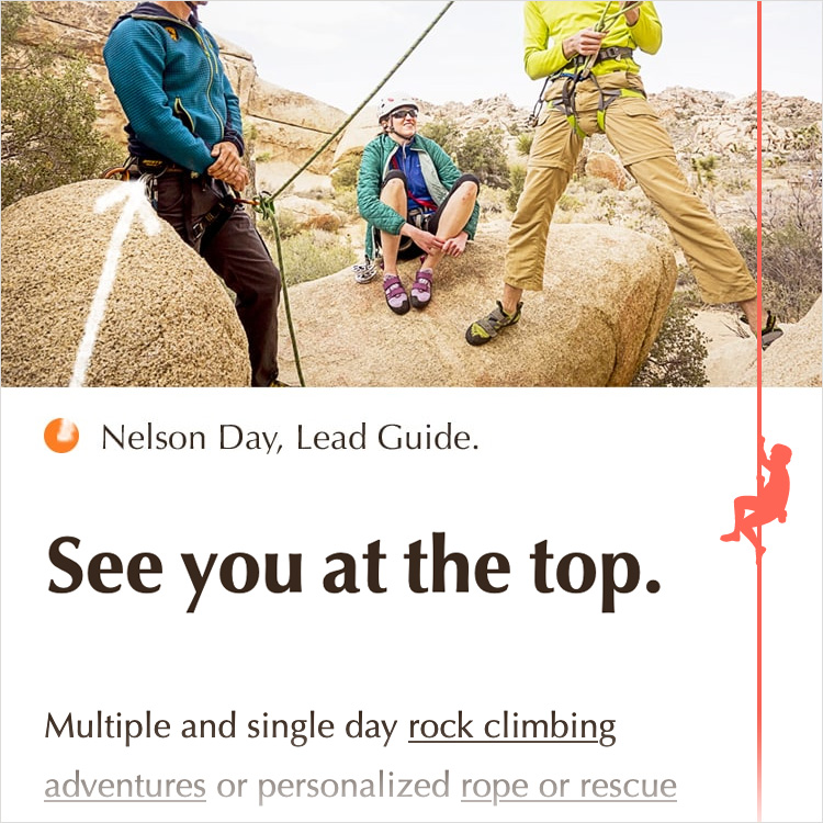 Sitio web a la medida para The Climbing Life Guides - Ixi Studio